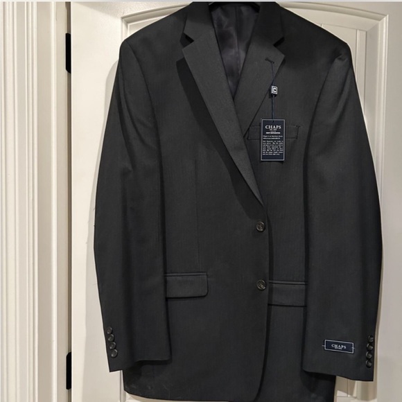 Chaps | Suits & Blazers | Chaps Charcoal Suit Jacket Size 46 L | Poshmark